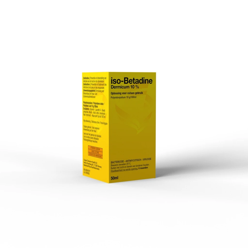 iso‑Betadine® Dermique (PVP-I 10%) Antiseptique pour la peau